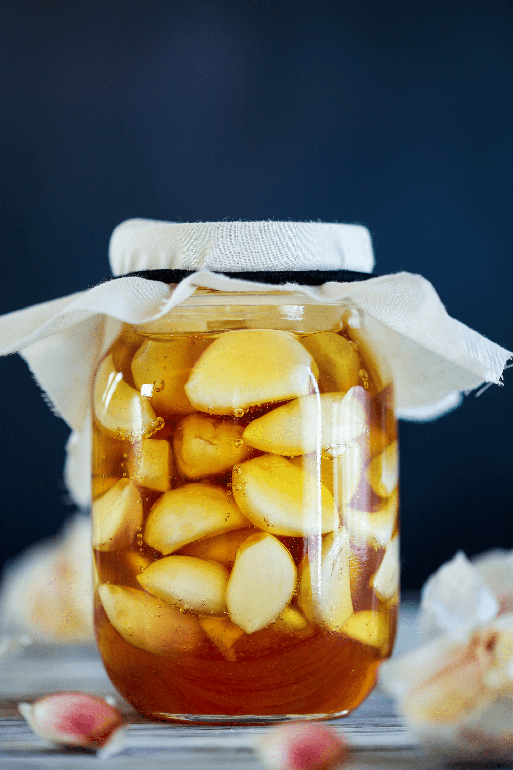 Fermented Garlic Honey - Naturally Jamie